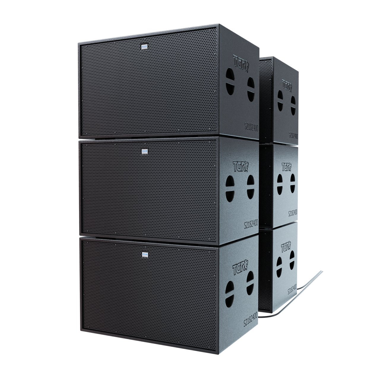 SUBWOOFER PASSIVO S2 18 2400 - 2 X 18" - 2400W - Taigar System