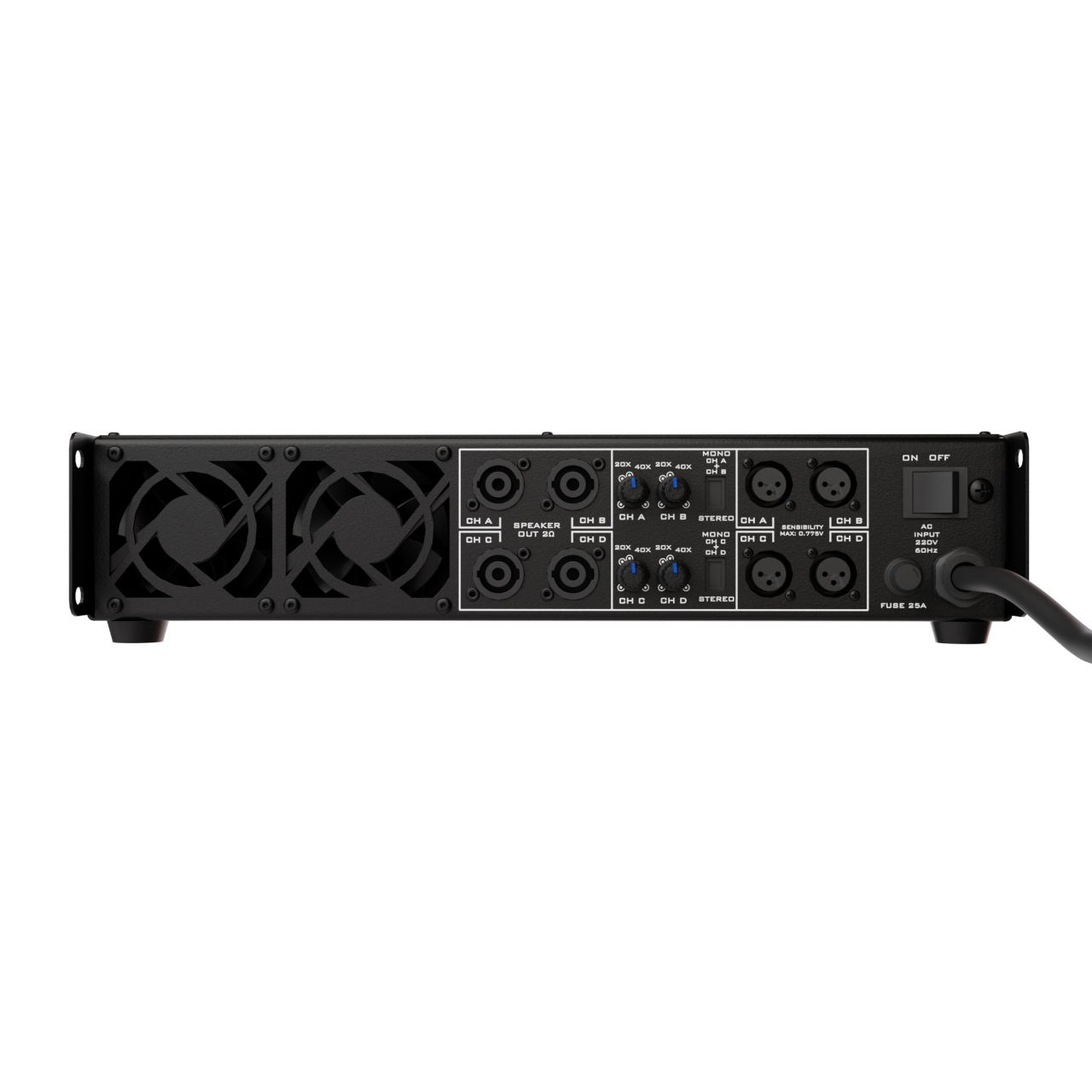 AMPLIFICADOR ICE HD 10K - Taigar System