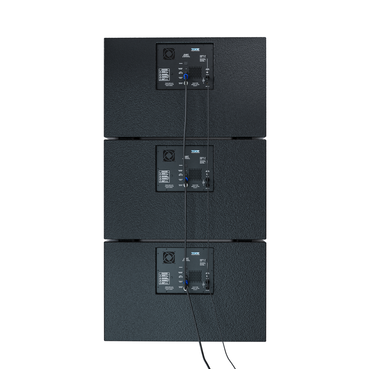 SUBWOOFER ATIVO SH218A - 2 X 18" - 3000W - Taigar System